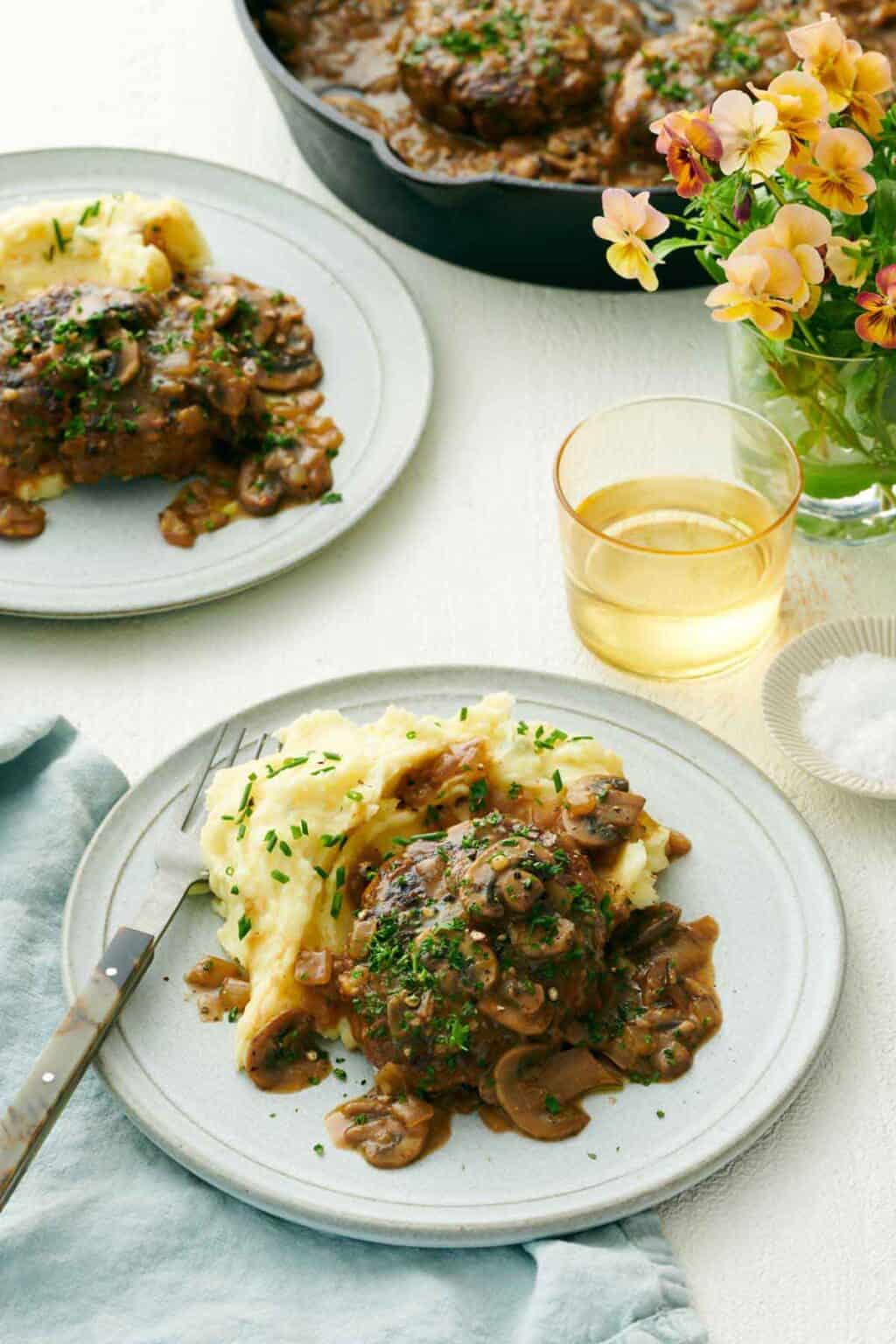 Salisbury Steak Recipe - Preppy Kitchen