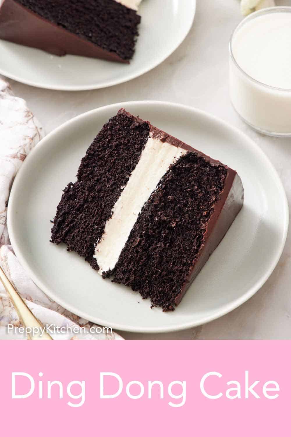 Ding Dong Cake Recipe - Preppy Kitchen