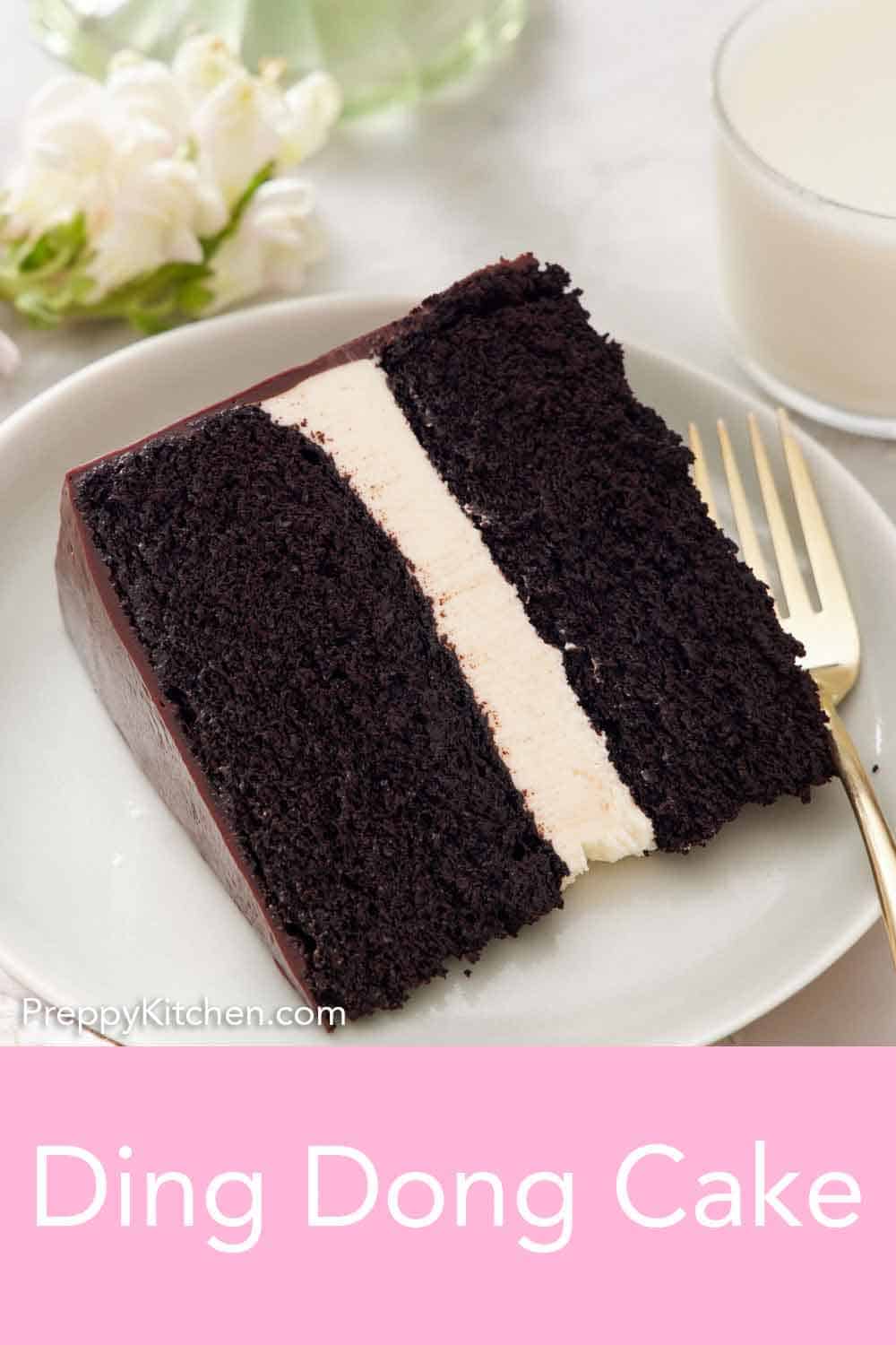 Ding Dong Cake Recipe - Preppy Kitchen