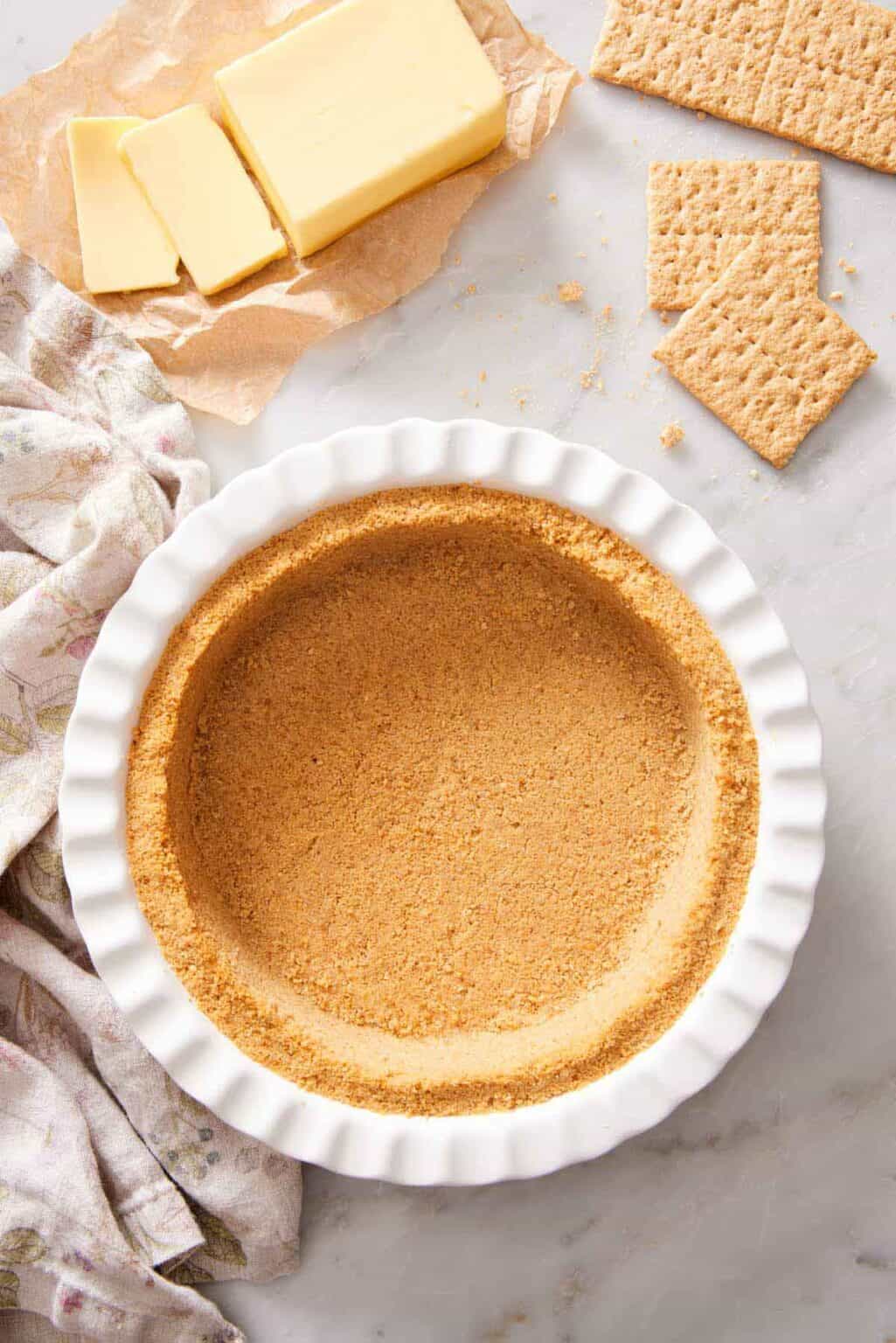 Graham Cracker Crust Recipe - Preppy Kitchen