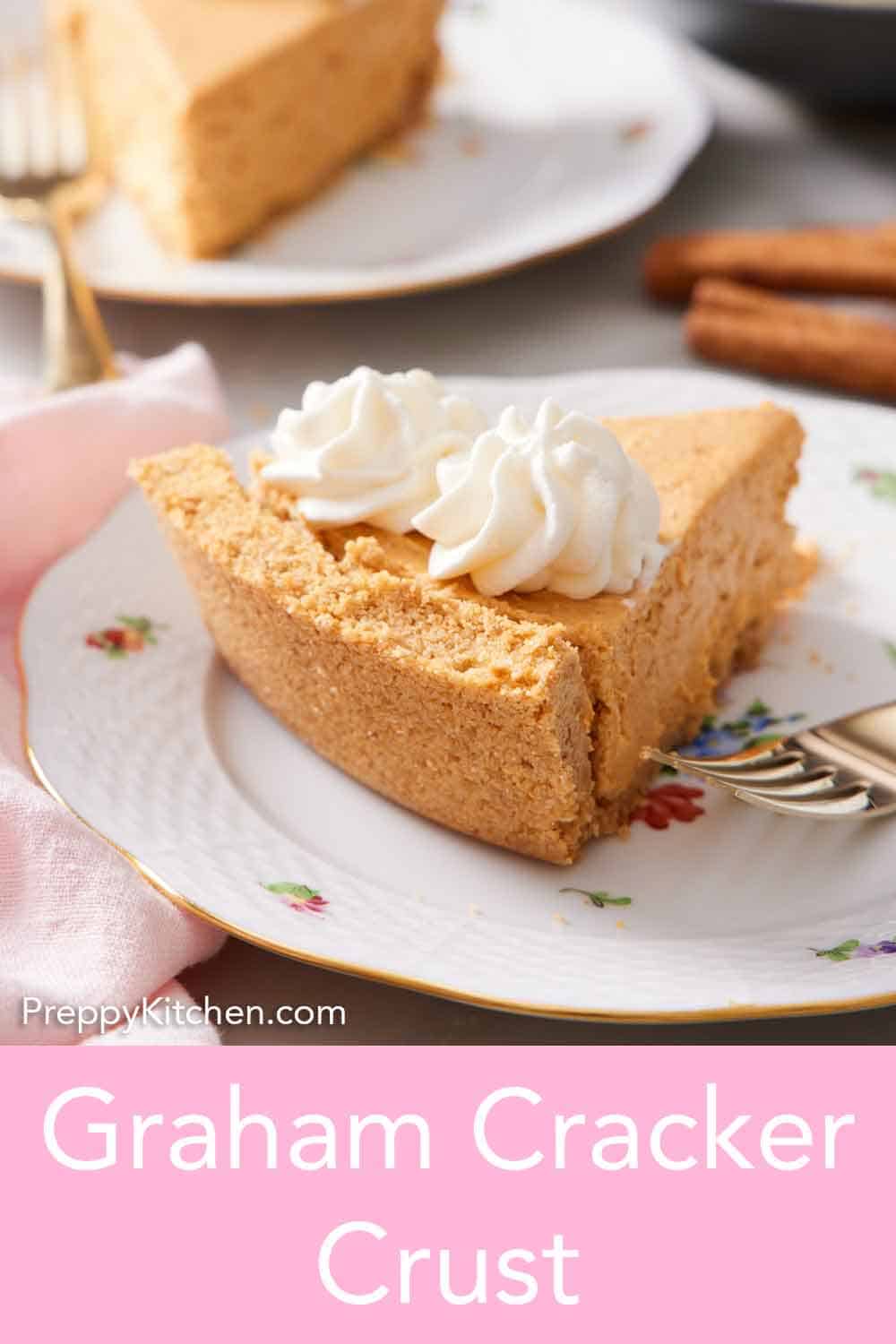 Graham Cracker Crust Recipe - Preppy Kitchen