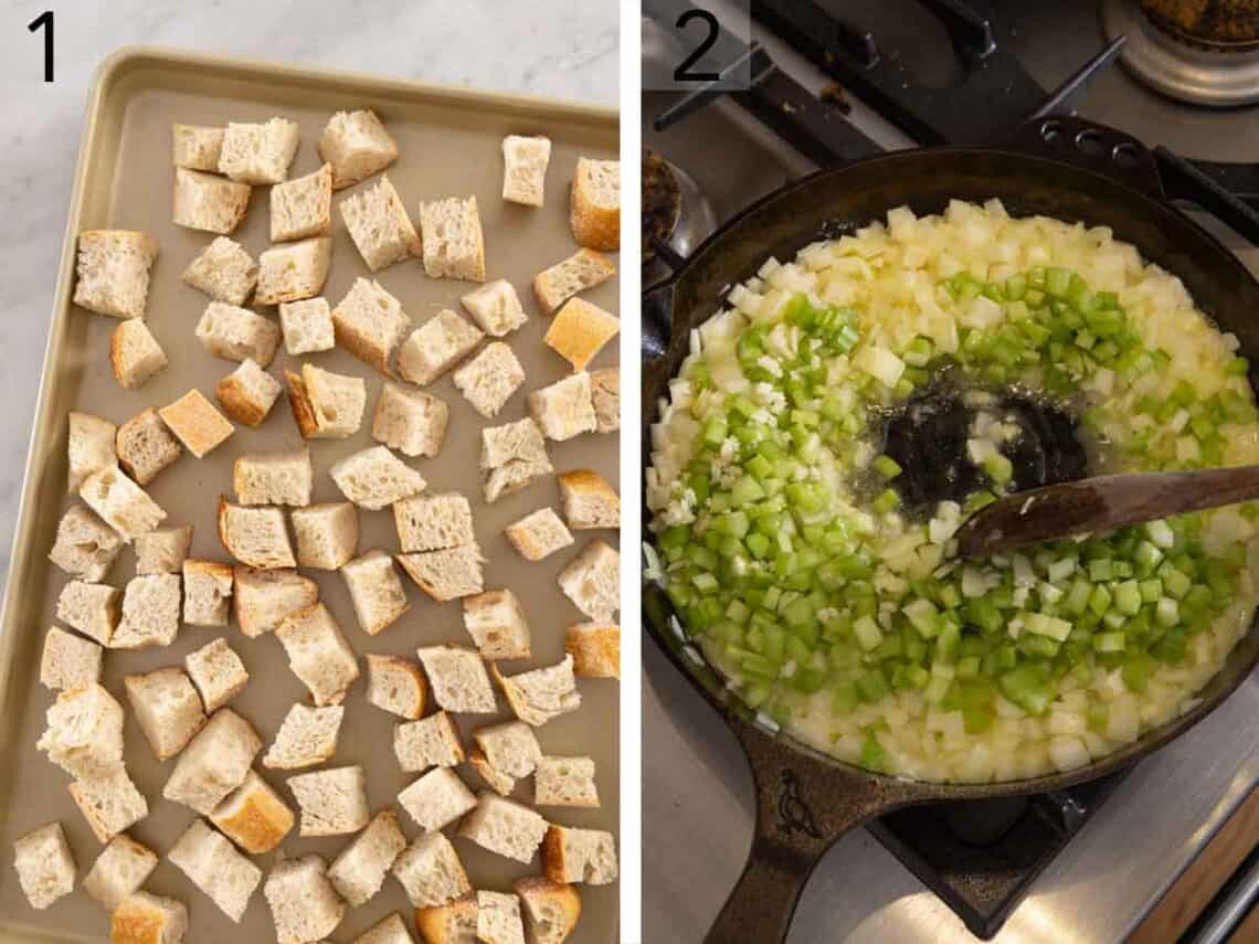 Sausage Stuffing Recipe - Preppy Kitchen