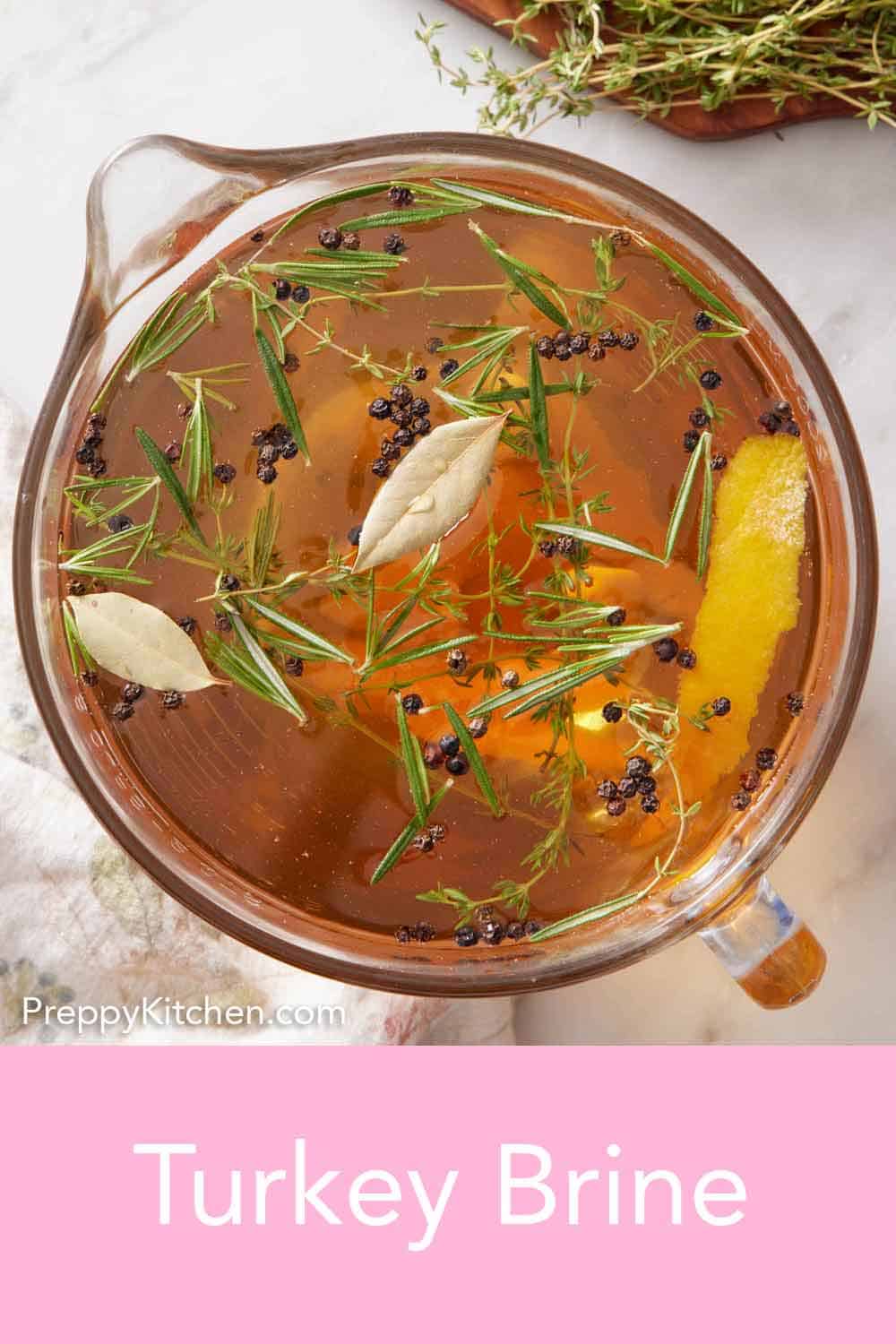 Easy Turkey Brine Recipe - Preppy Kitchen