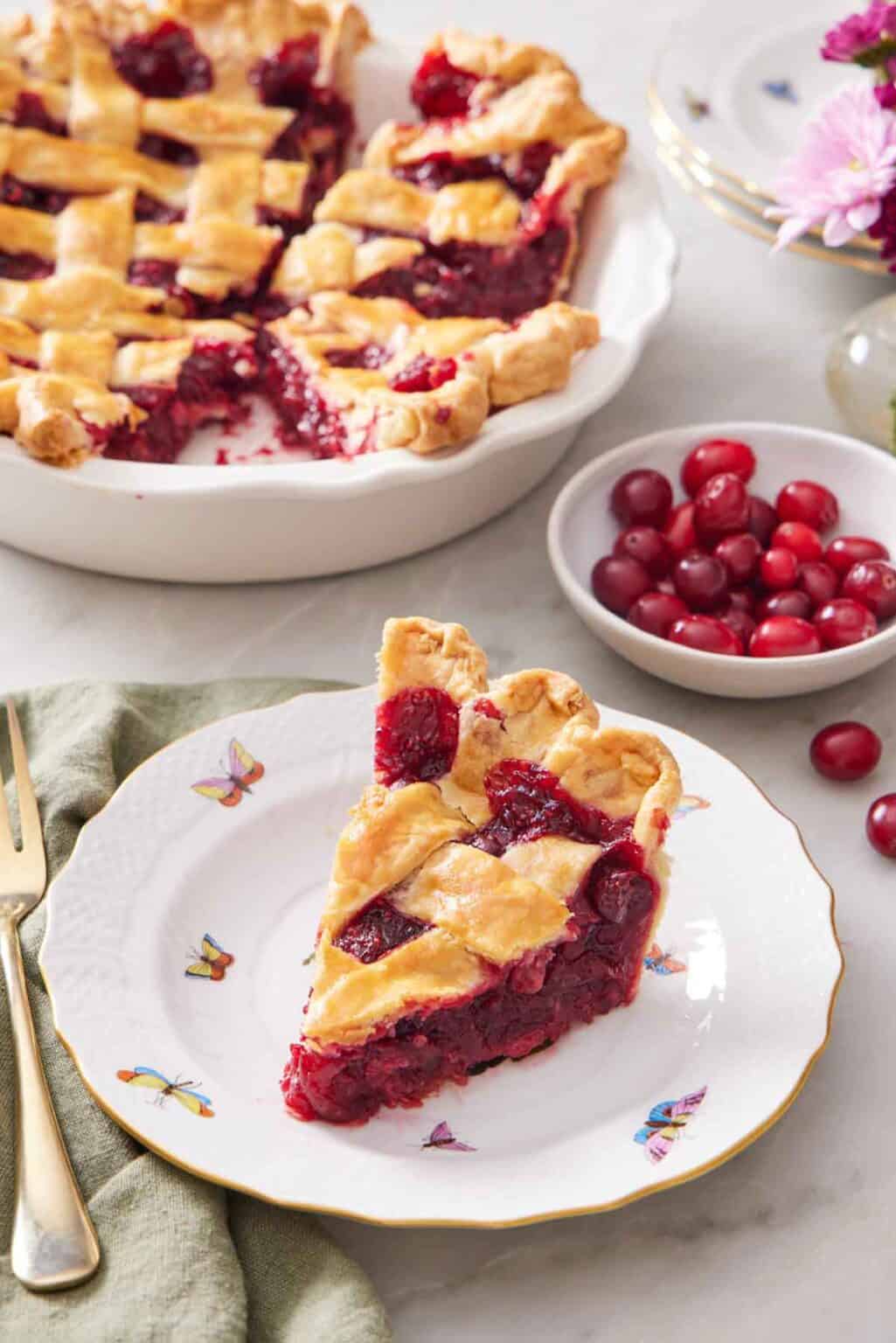Cranberry Pie Recipe - Preppy Kitchen