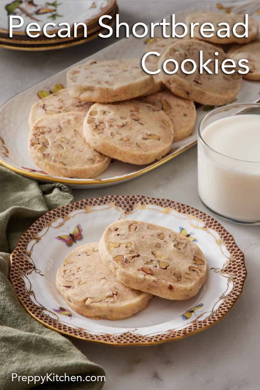 Pecan Shortbread Cookies Recipe - Preppy Kitchen