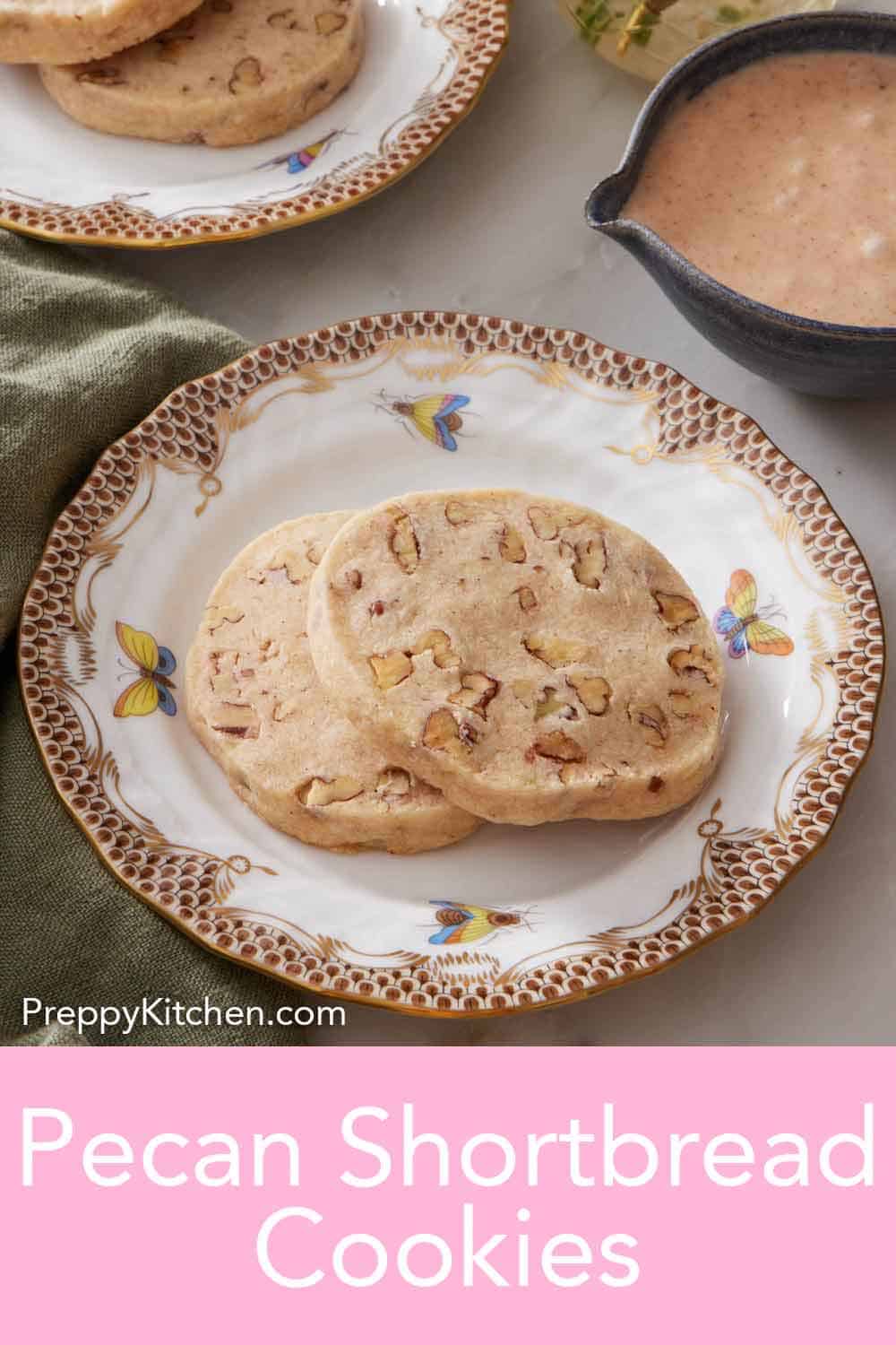 Pecan Shortbread Cookies Recipe - Preppy Kitchen