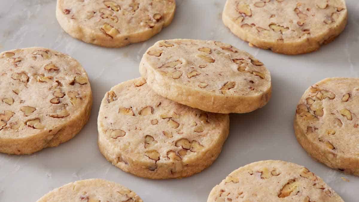 Pecan Shortbread Cookies Recipe - Preppy Kitchen