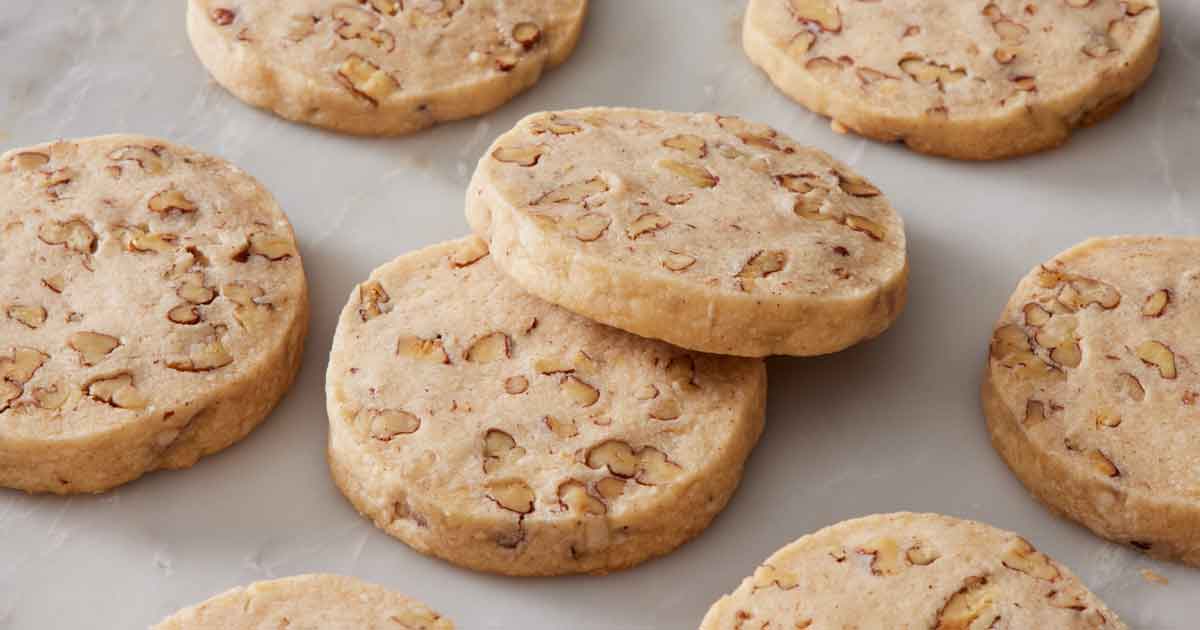 Pecan Shortbread Cookies Recipe - Preppy Kitchen
