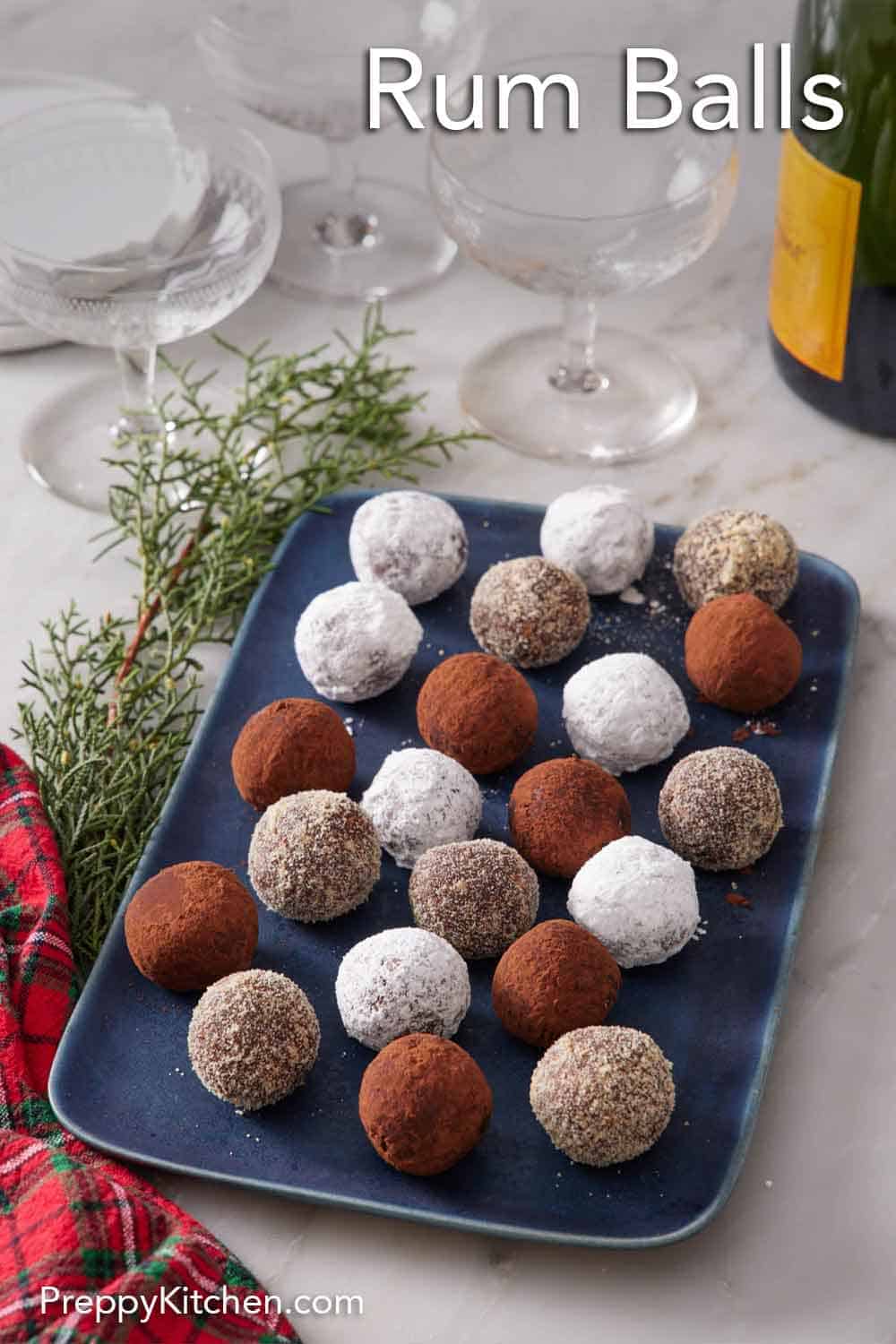 Quick & Easy Rum Balls - Preppy Kitchen