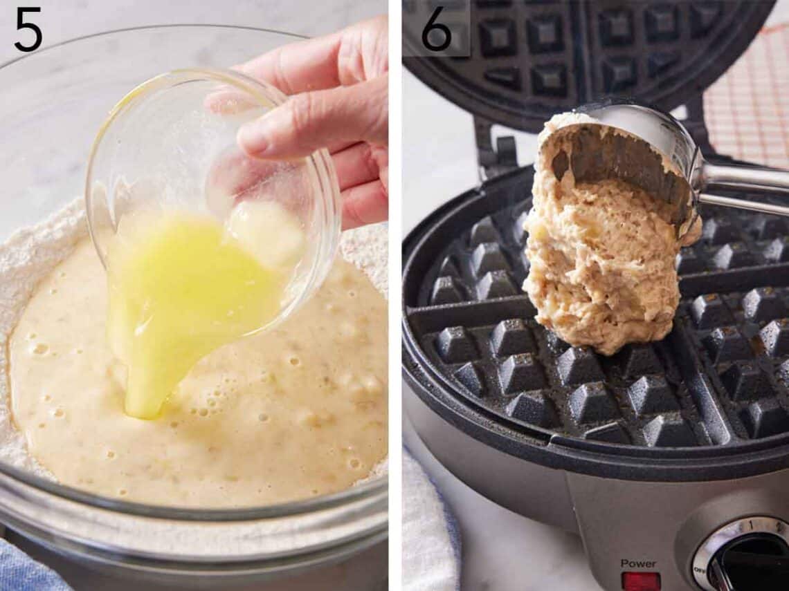 Banana Waffles Recipe - Preppy Kitchen