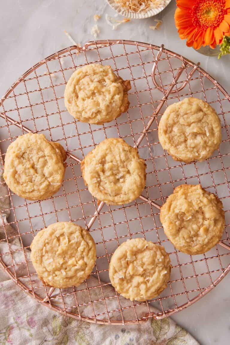 Chewy Coconut Cookies - Preppy Kitchen
