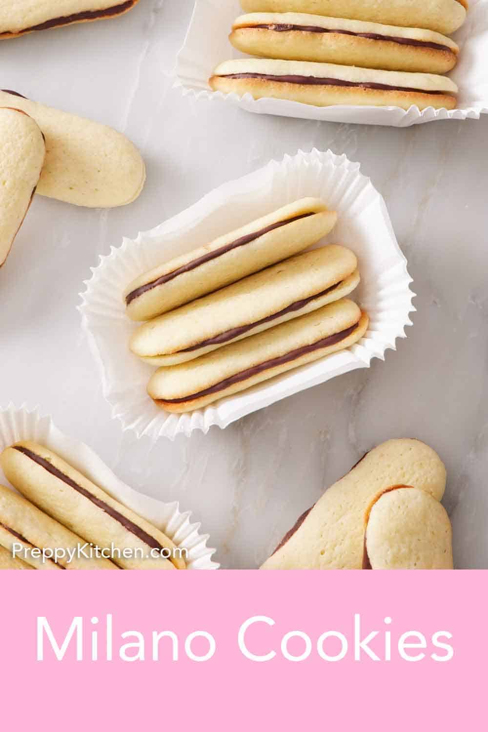 Milano Cookies Recipe - Preppy Kitchen
