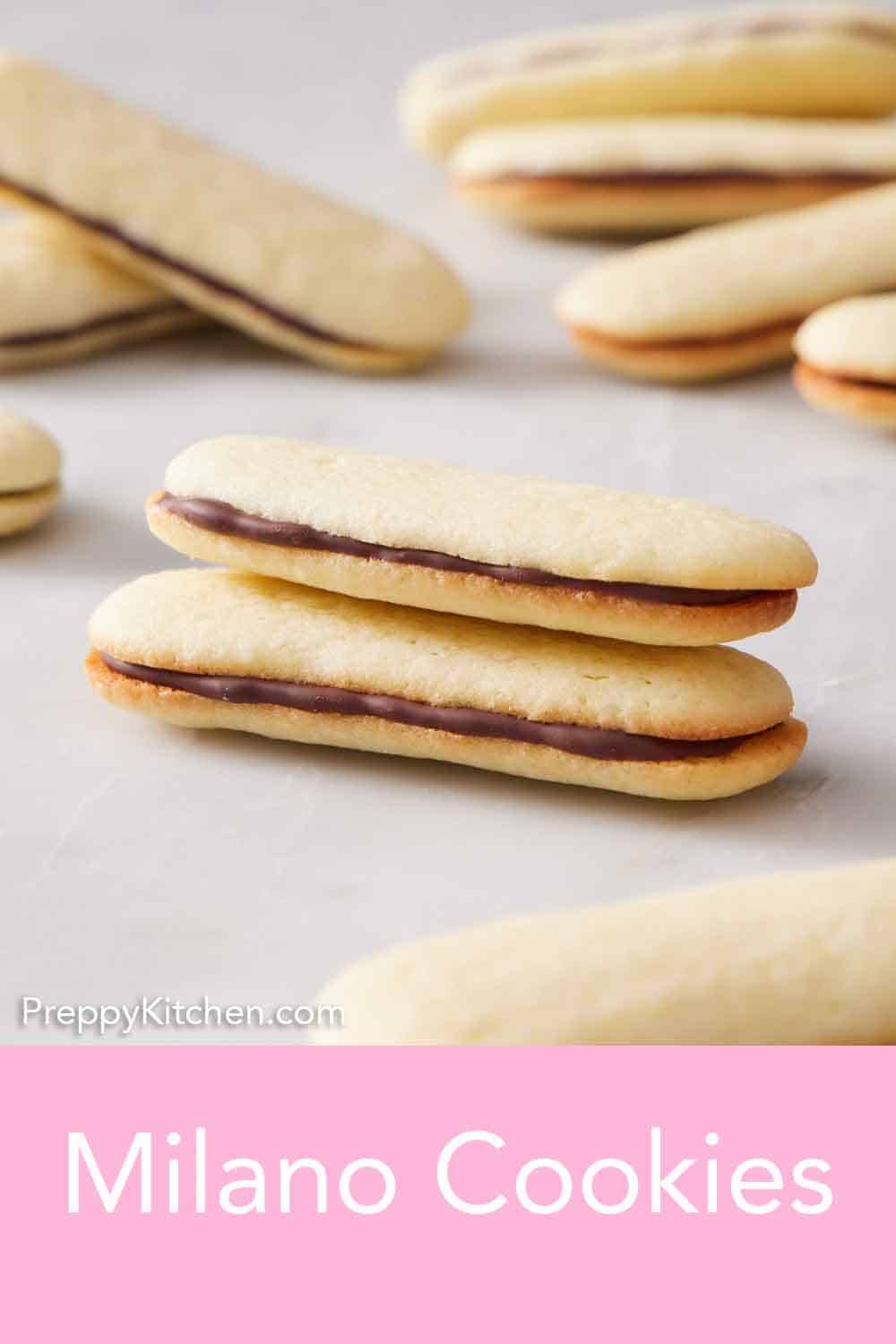 Milano Cookies Recipe - Preppy Kitchen