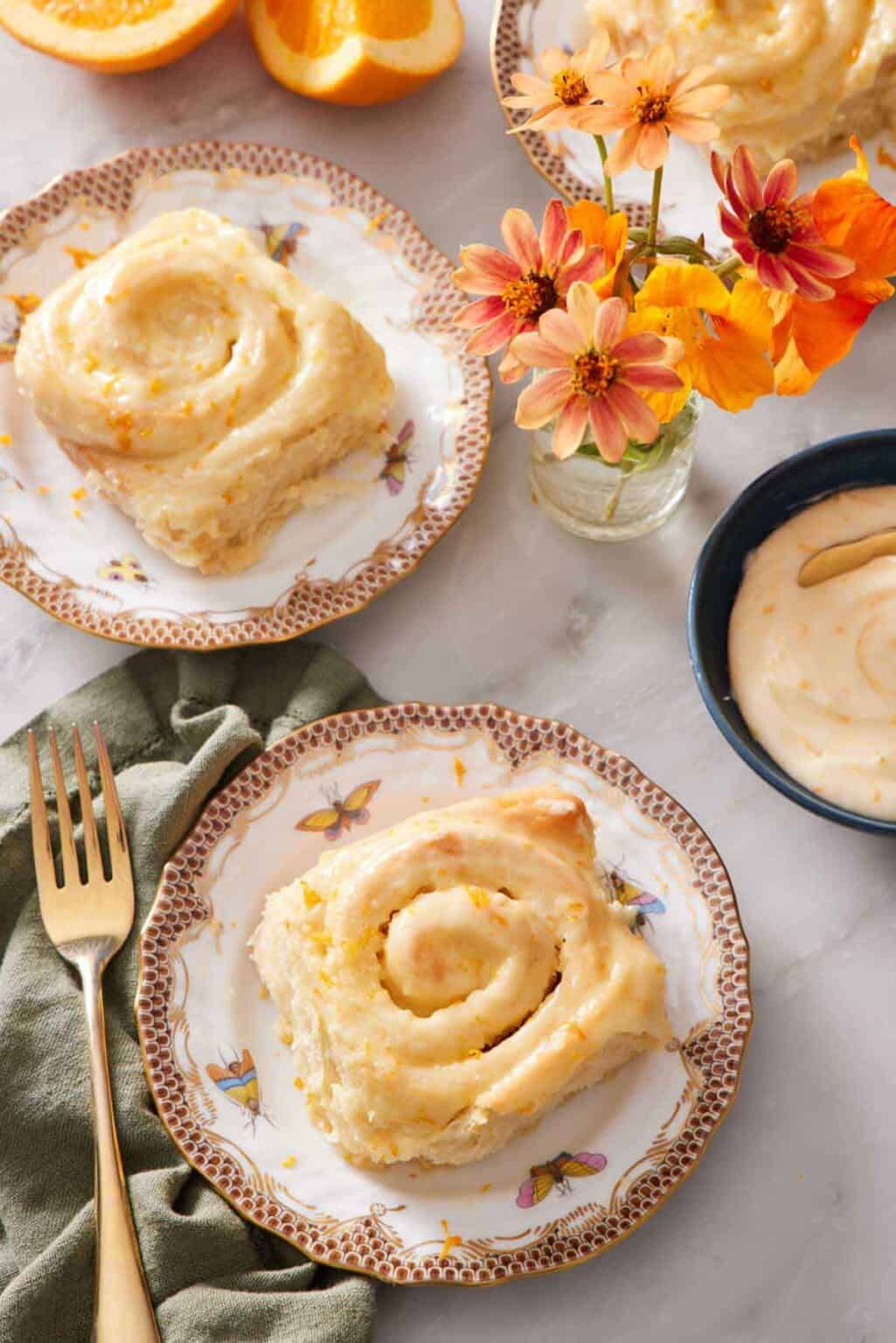 Homemade Orange Rolls - Preppy Kitchen