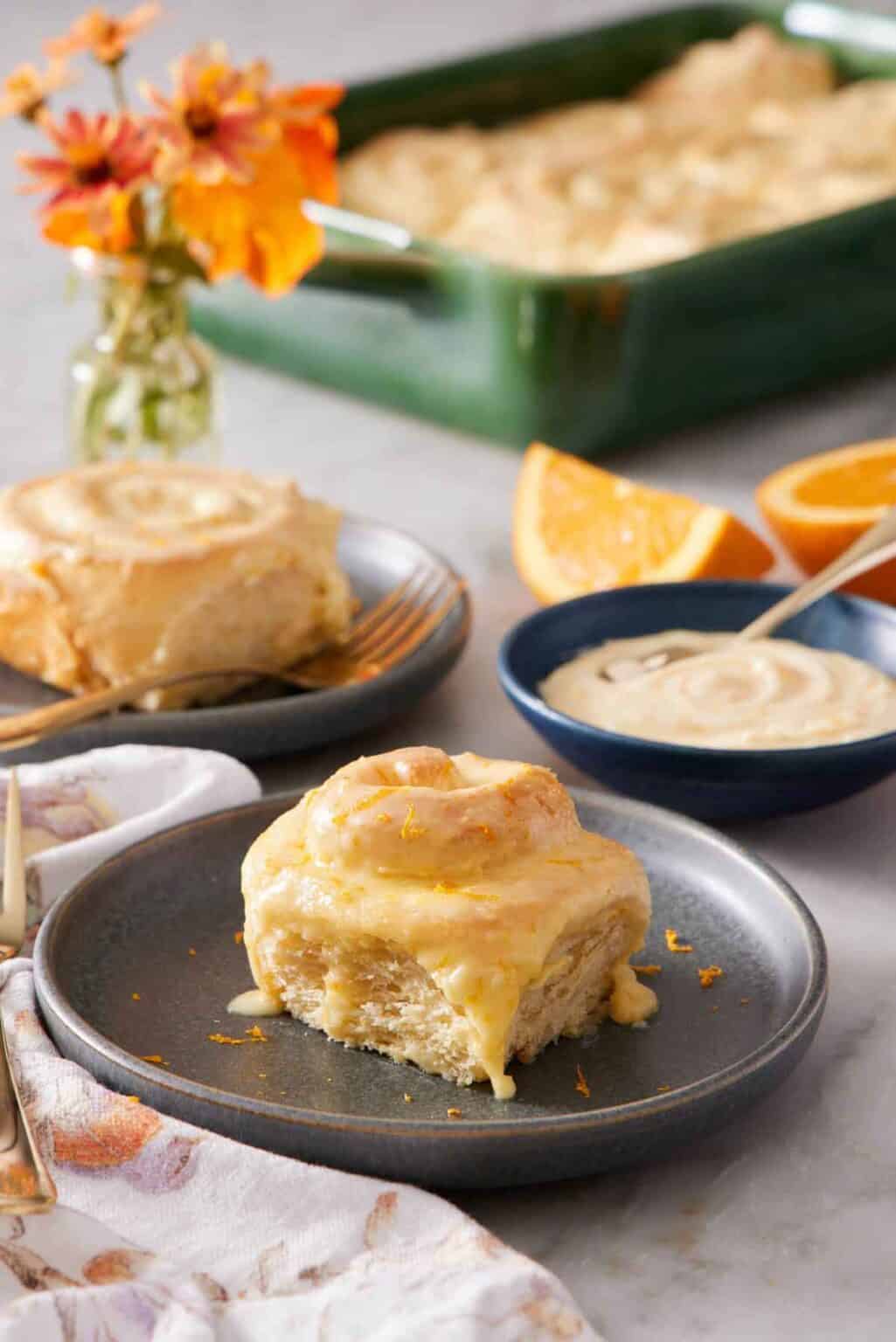 Homemade Orange Rolls - Preppy Kitchen