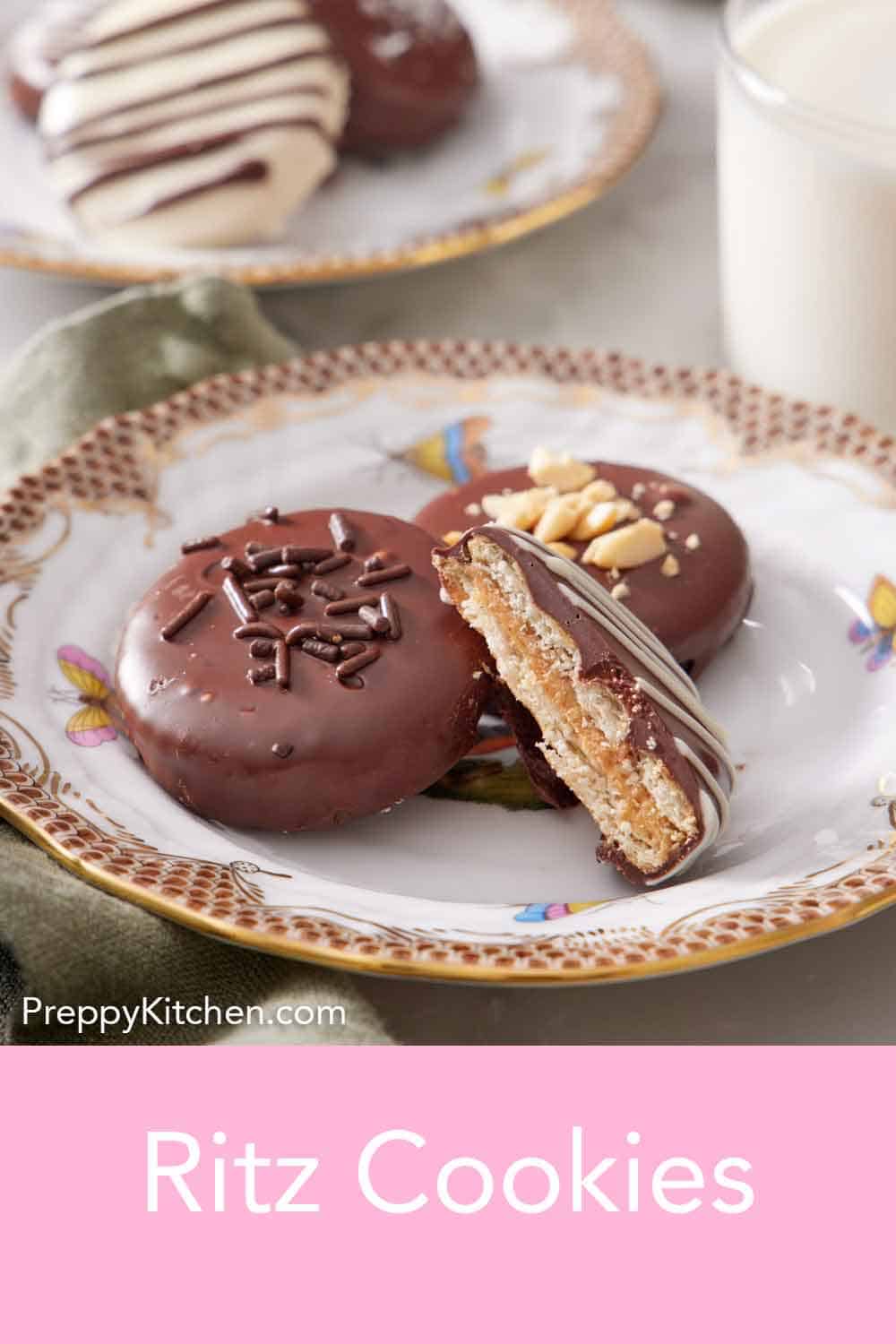 Ritz Cracker Cookies - Preppy Kitchen