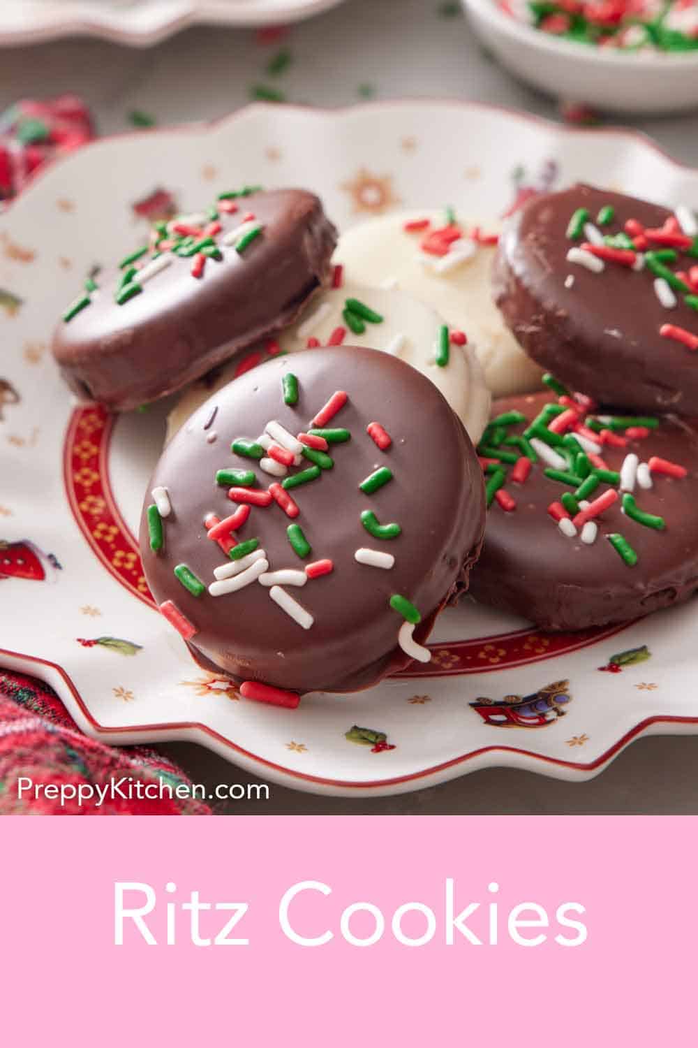 Ritz Cracker Cookies - Preppy Kitchen