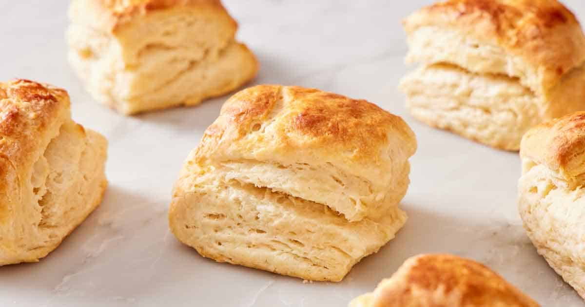 Easy Sourdough Biscuits Recipe - Preppy Kitchen