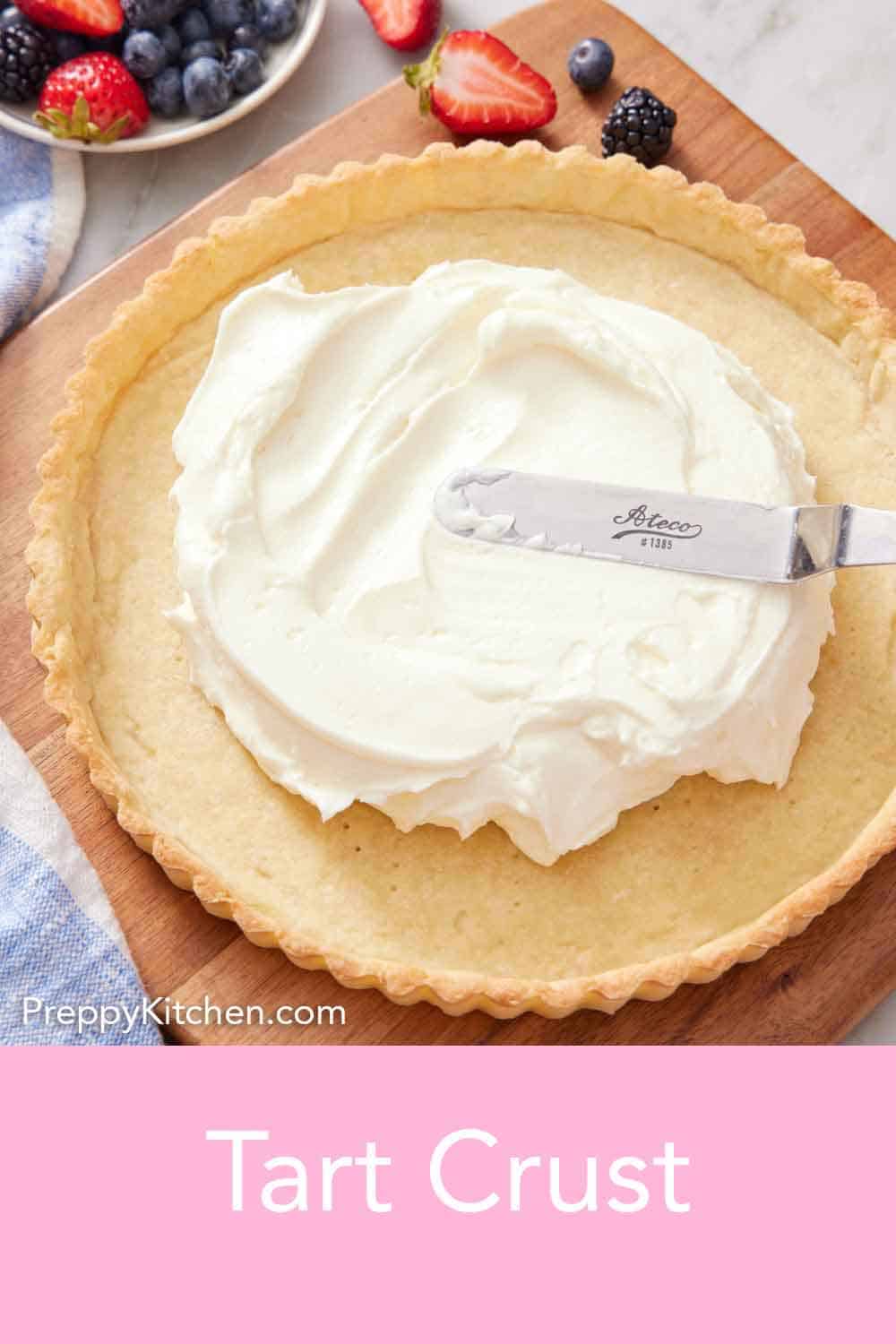 Sweet Tart Crust Recipe - Preppy Kitchen