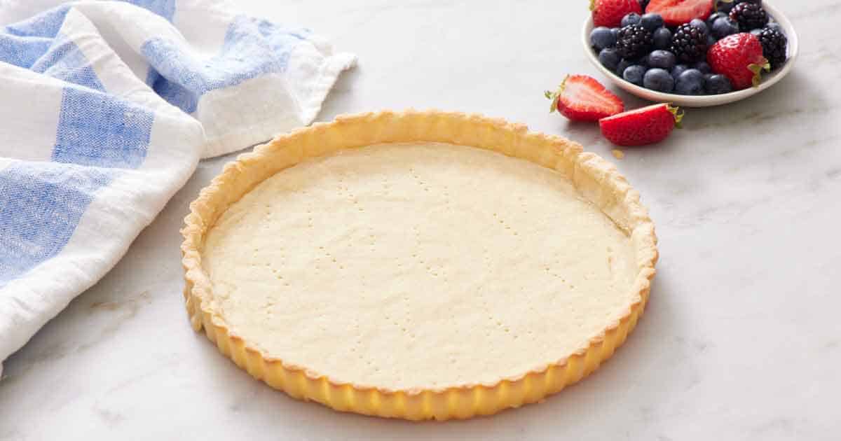 Sweet Tart Crust Recipe - Preppy Kitchen