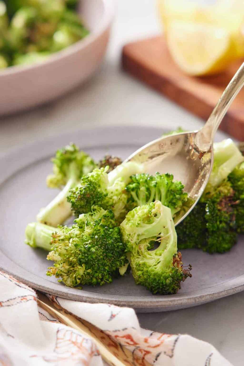 Air Fryer Broccoli Recipe - Preppy Kitchen
