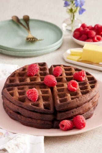 Chocolate Waffles Recipe - Preppy Kitchen