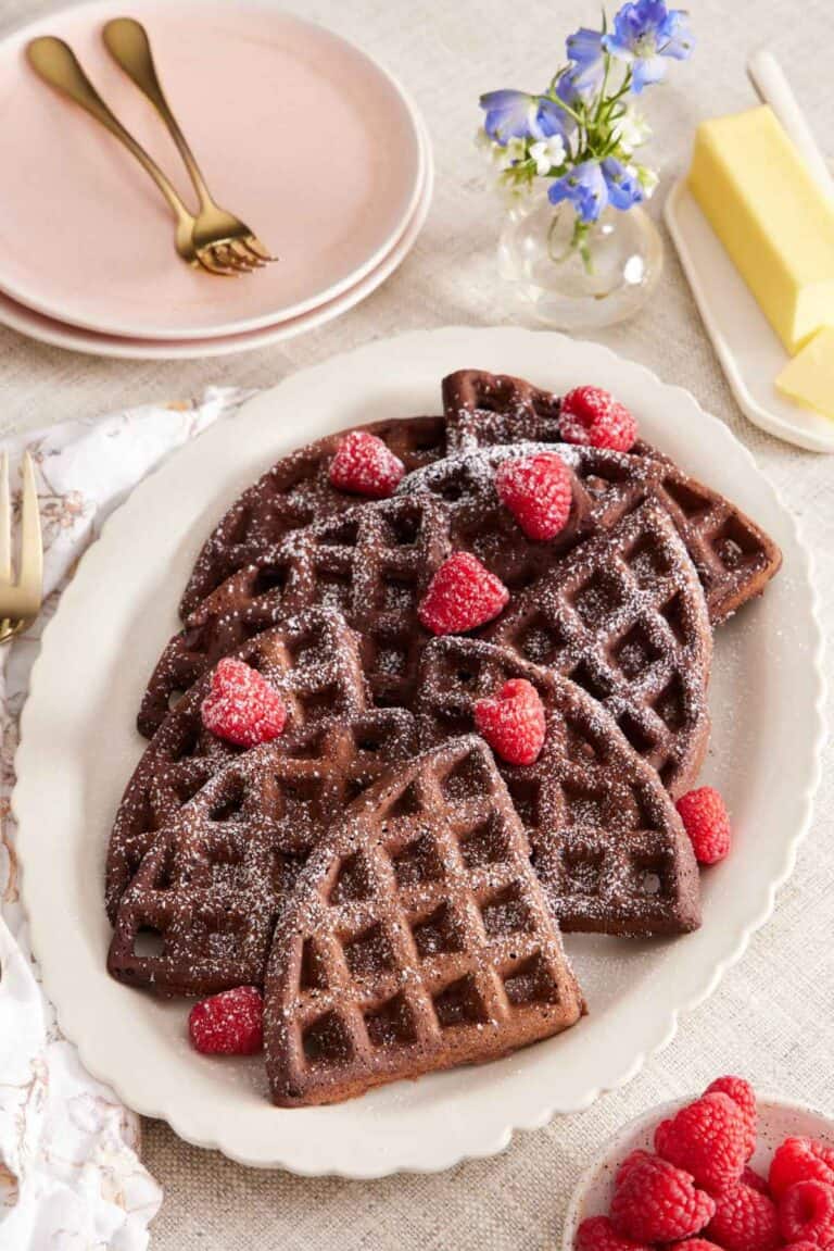 Chocolate Waffles Recipe - Preppy Kitchen