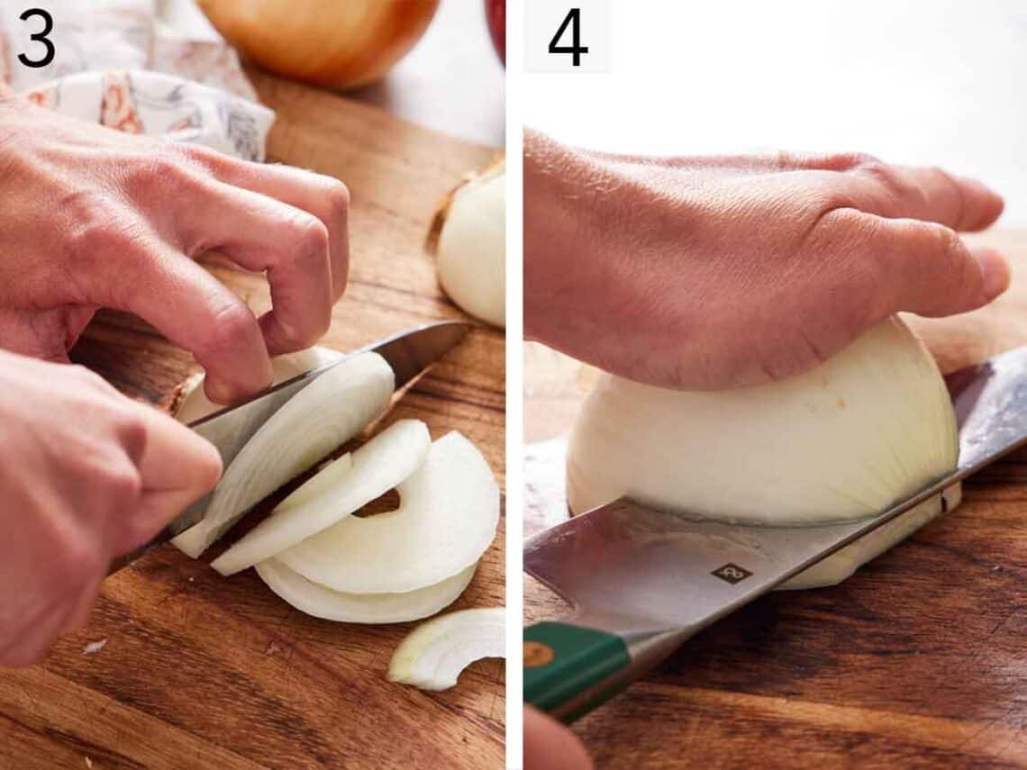 How To Cut An Onion - Preppy Kitchen