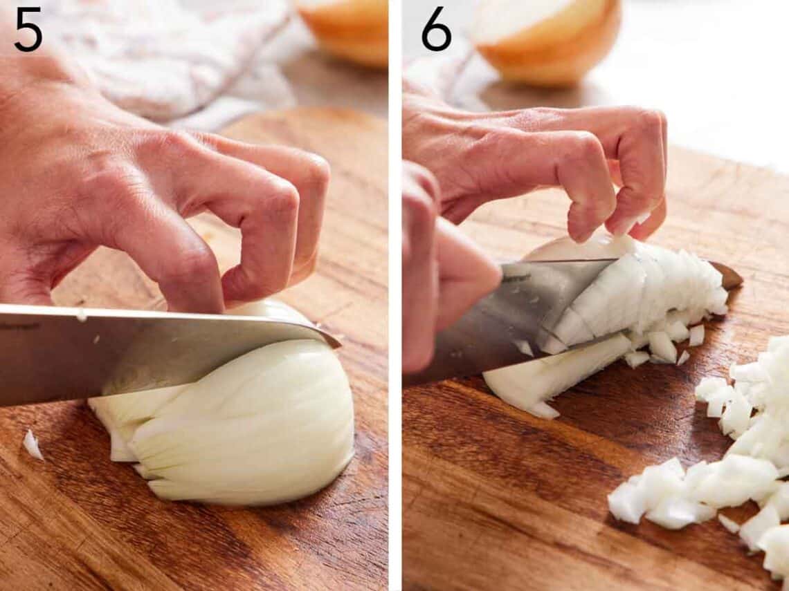 How To Cut An Onion - Preppy Kitchen
