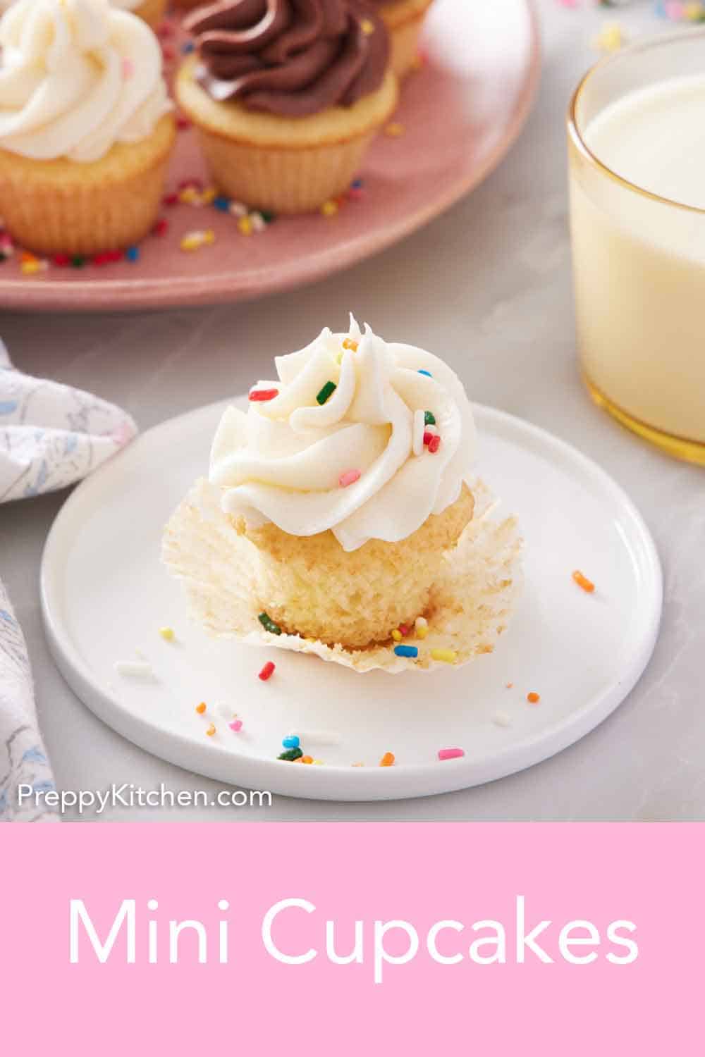 Mini Cupcakes - Preppy Kitchen