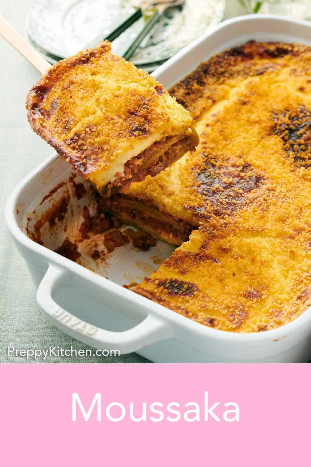 Greek Moussaka Recipe - Preppy Kitchen