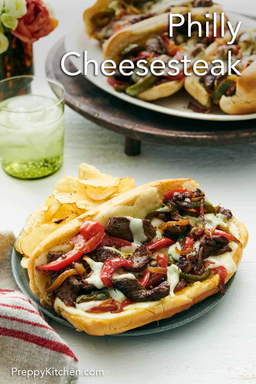 Philly Cheesesteak Recipe - Preppy Kitchen