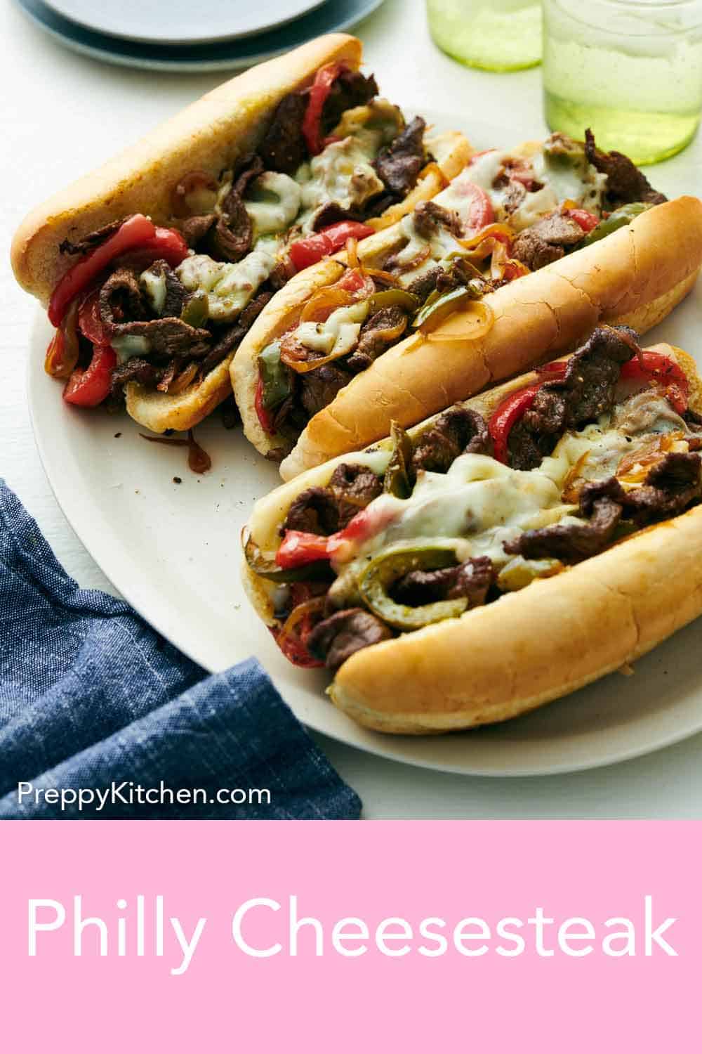 Philly Cheesesteak Recipe - Preppy Kitchen