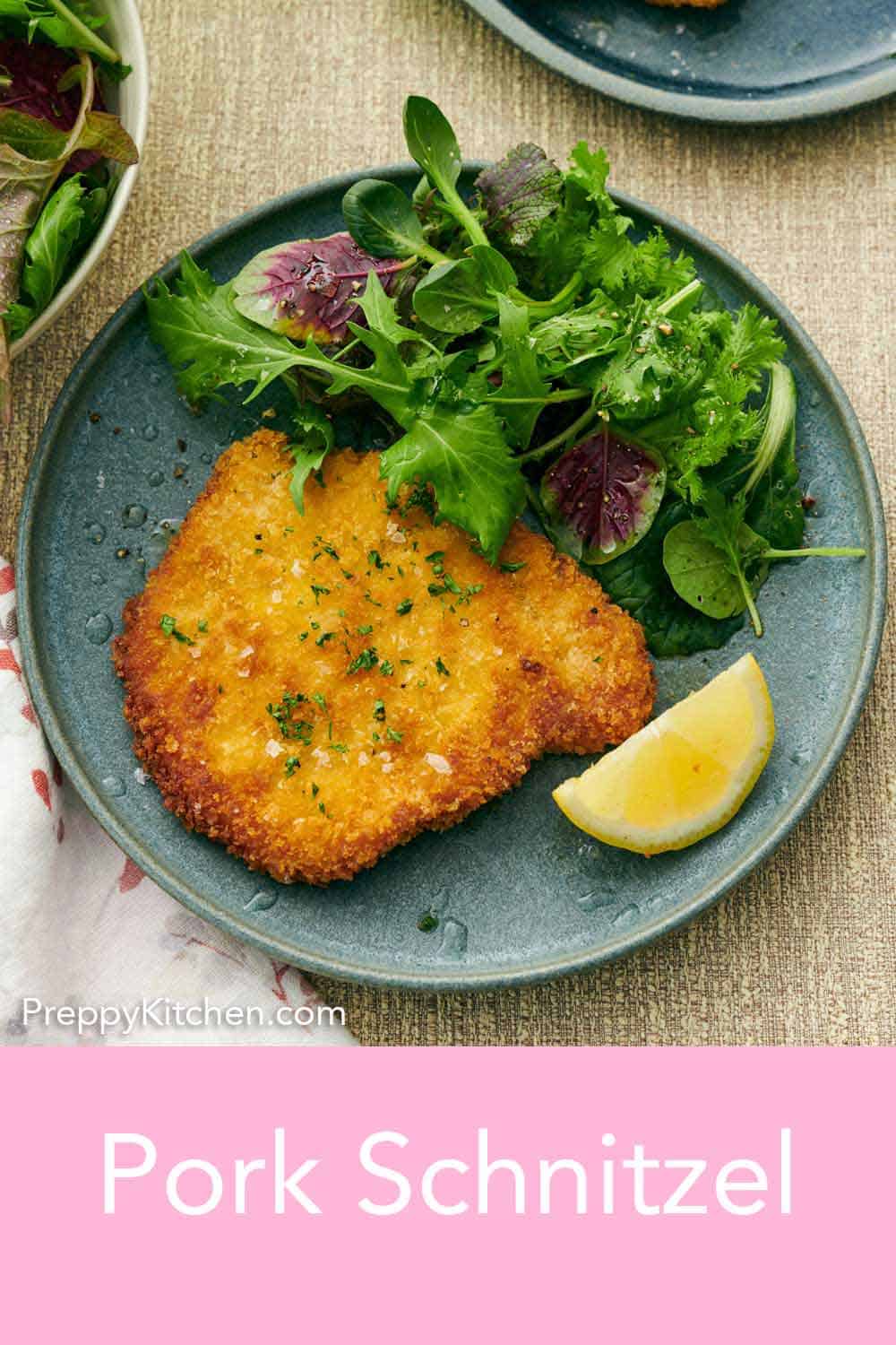 German Schnitzel Recipe - Preppy Kitchen