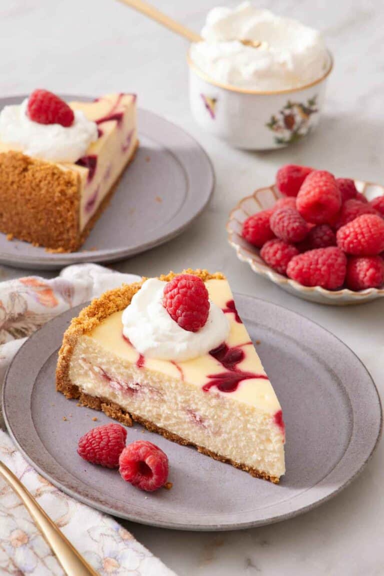 Raspberry Cheesecake Recipe - Preppy Kitchen