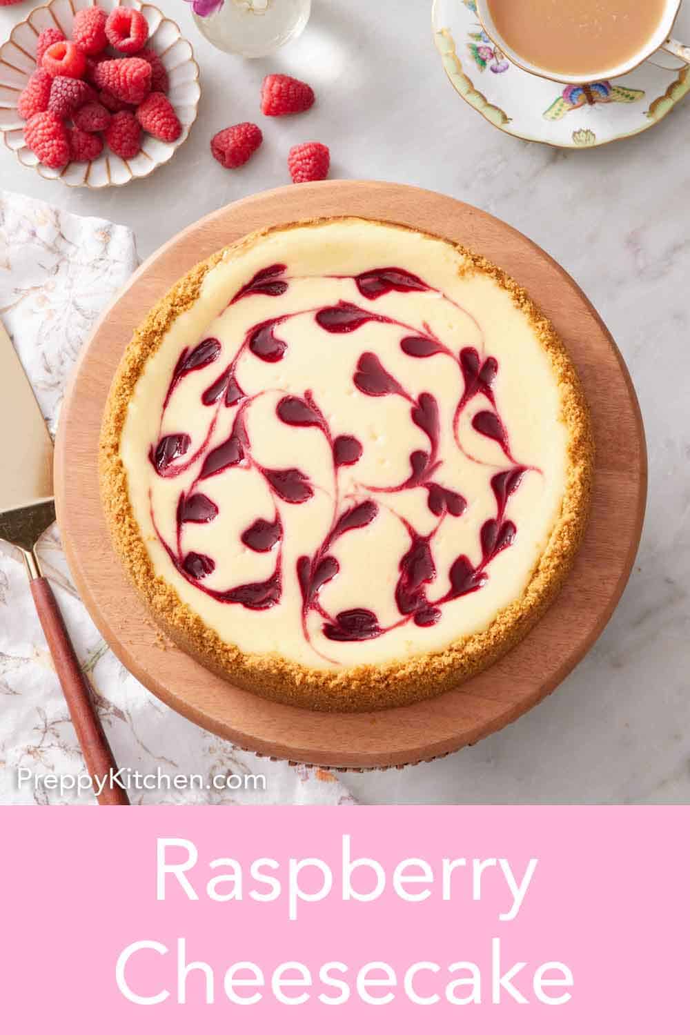 Raspberry Cheesecake Recipe - Preppy Kitchen