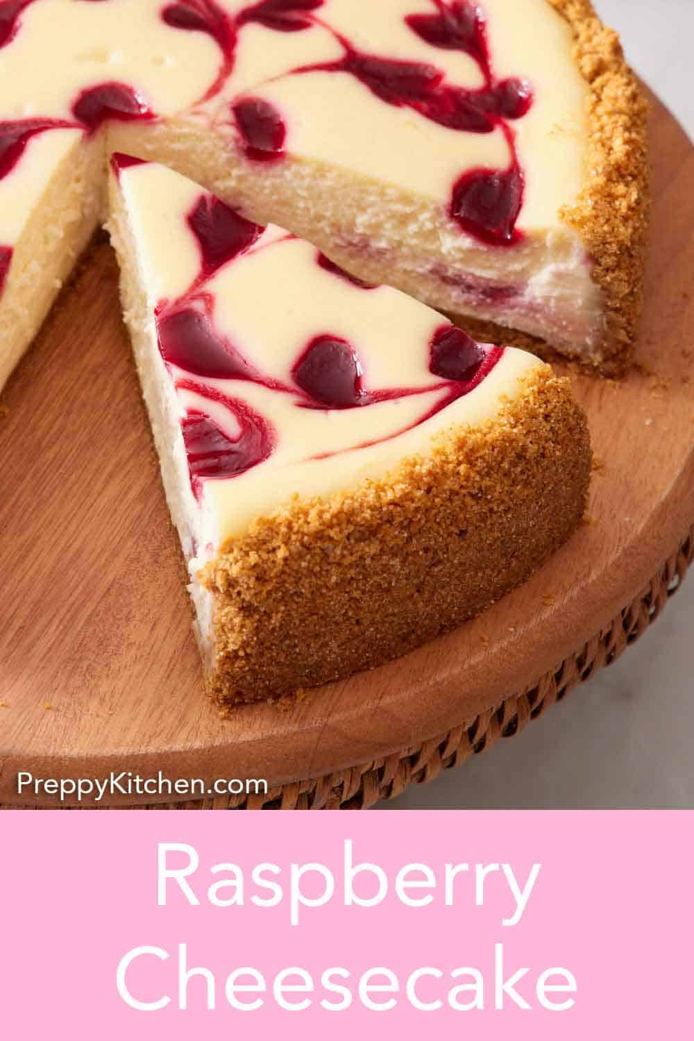 Raspberry Cheesecake Recipe - Preppy Kitchen