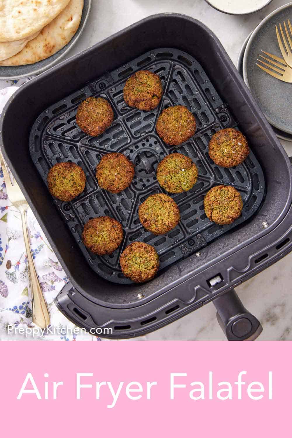 Easy Air Fryer Falafel - Preppy Kitchen