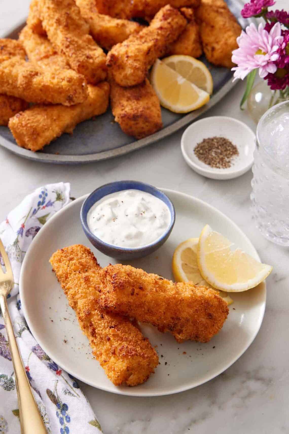 Air Fryer Fish Sticks - Preppy Kitchen