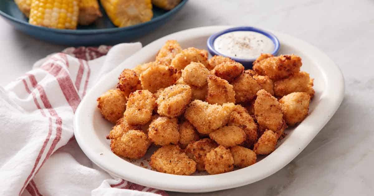 Air Fryer Popcorn Chicken - Preppy Kitchen