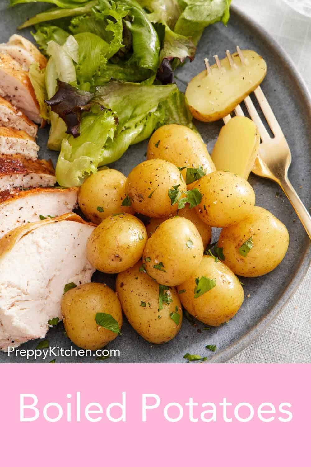 Easy Boiled Potatoes - Preppy Kitchen