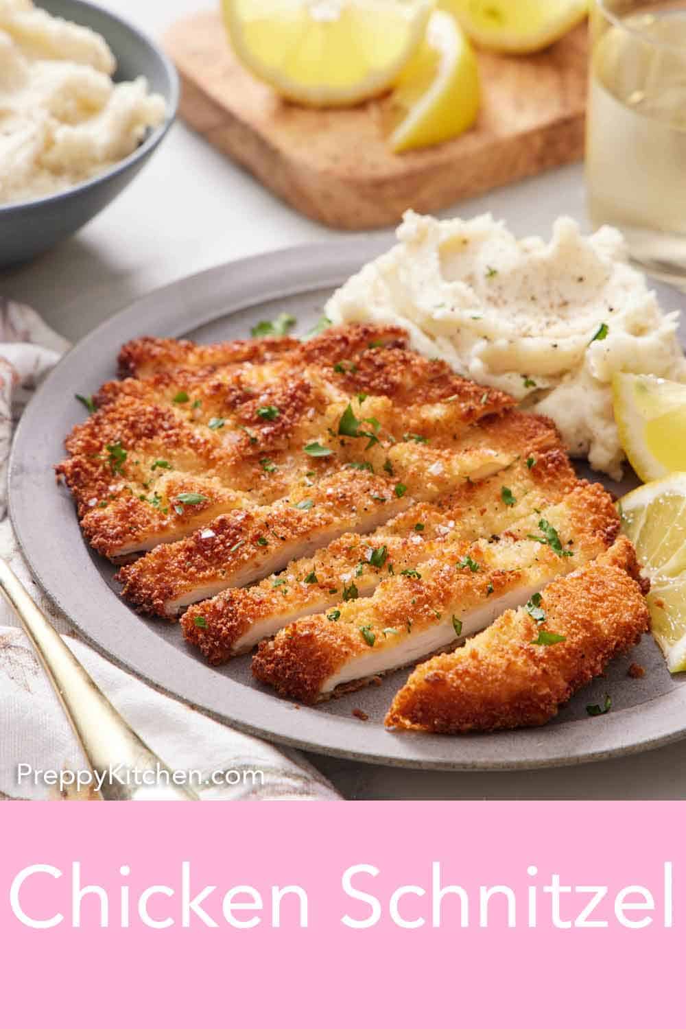 Chicken Schnitzel Recipe - Preppy Kitchen
