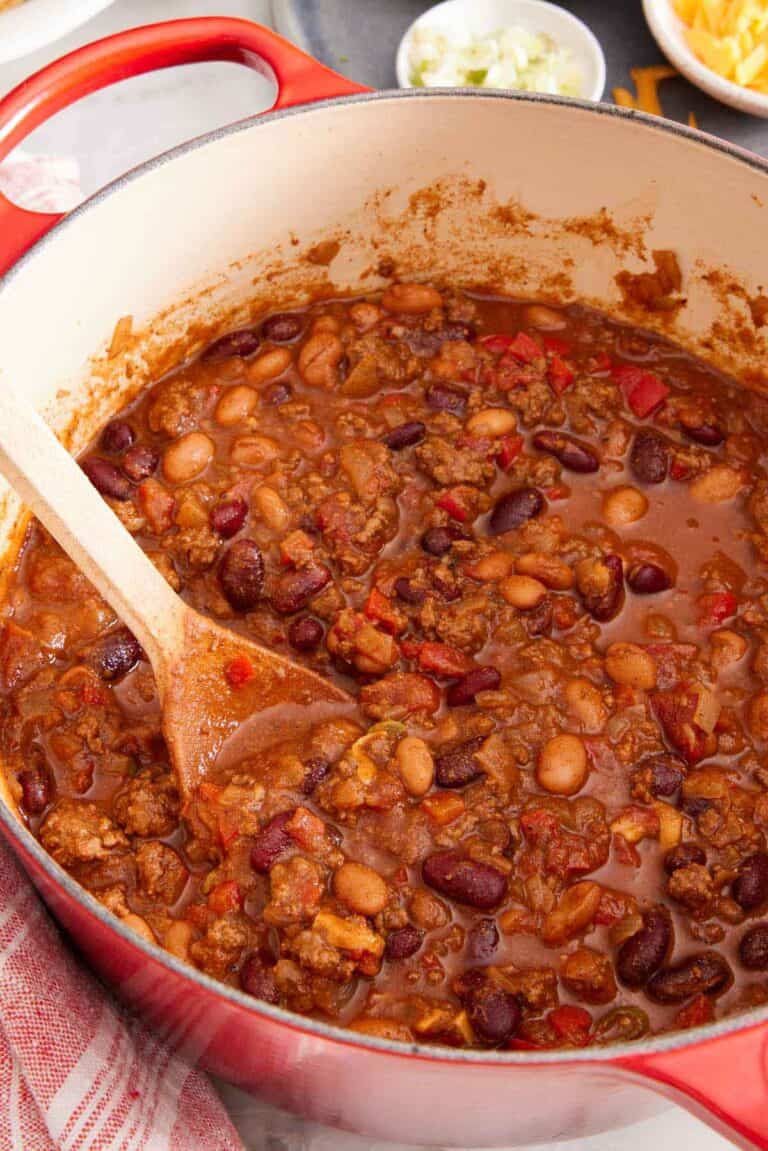 Homemade Chili Recipe - Preppy Kitchen