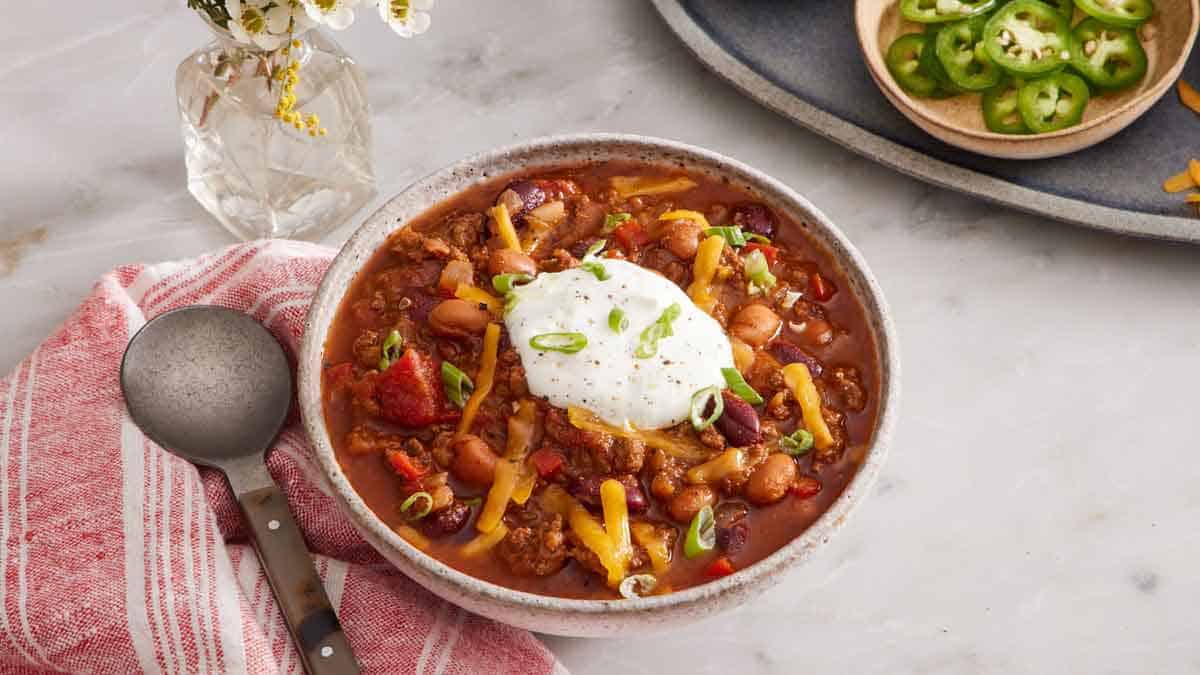 Homemade Chili Recipe - Preppy Kitchen