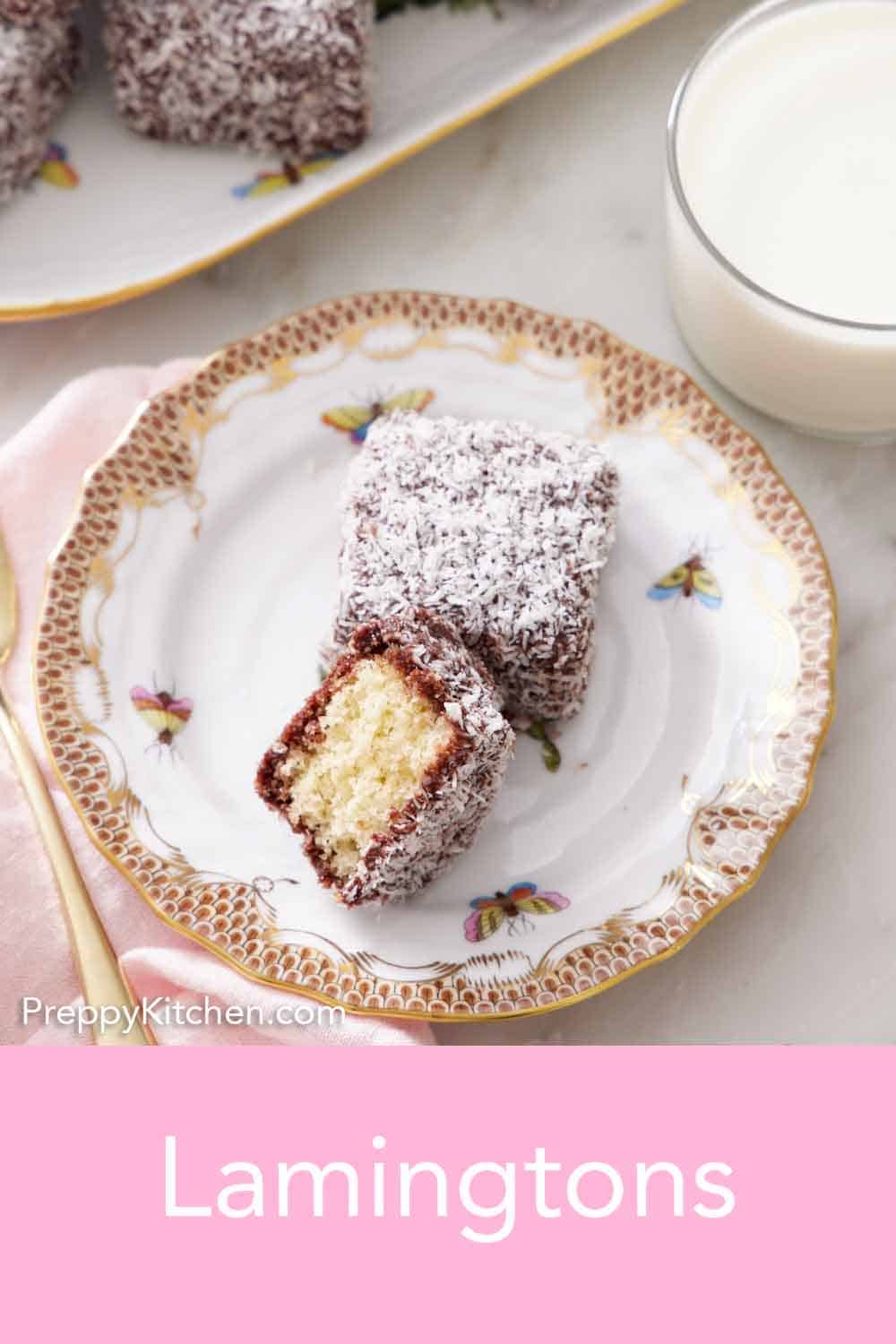 Lamingtons Recipe - Preppy Kitchen