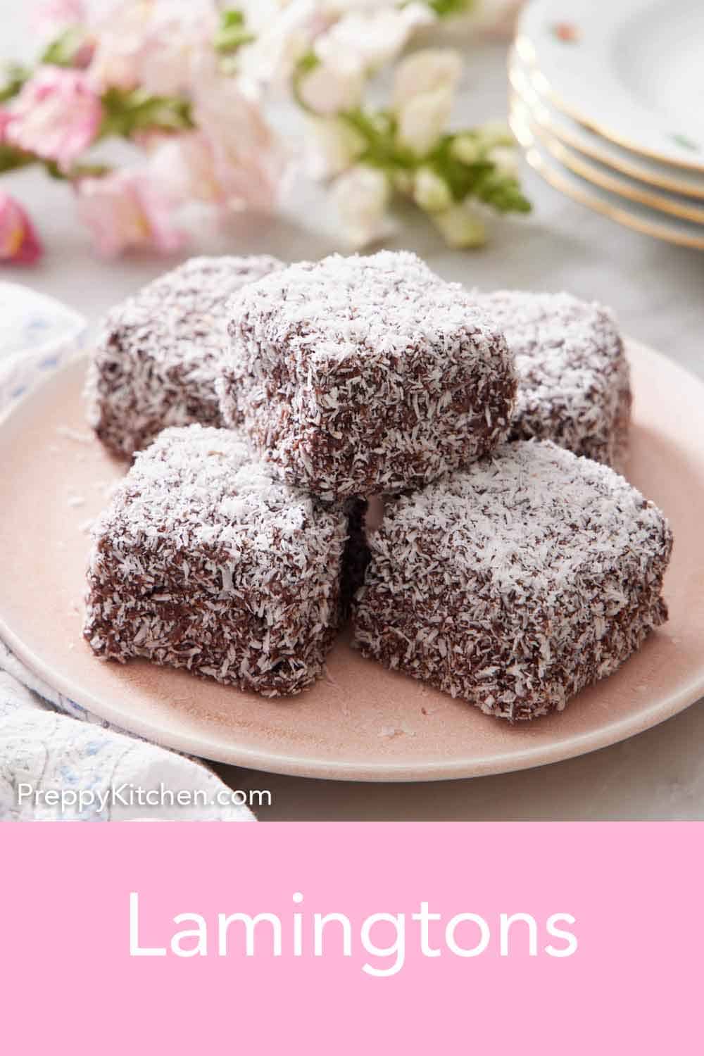 Lamingtons Recipe - Preppy Kitchen
