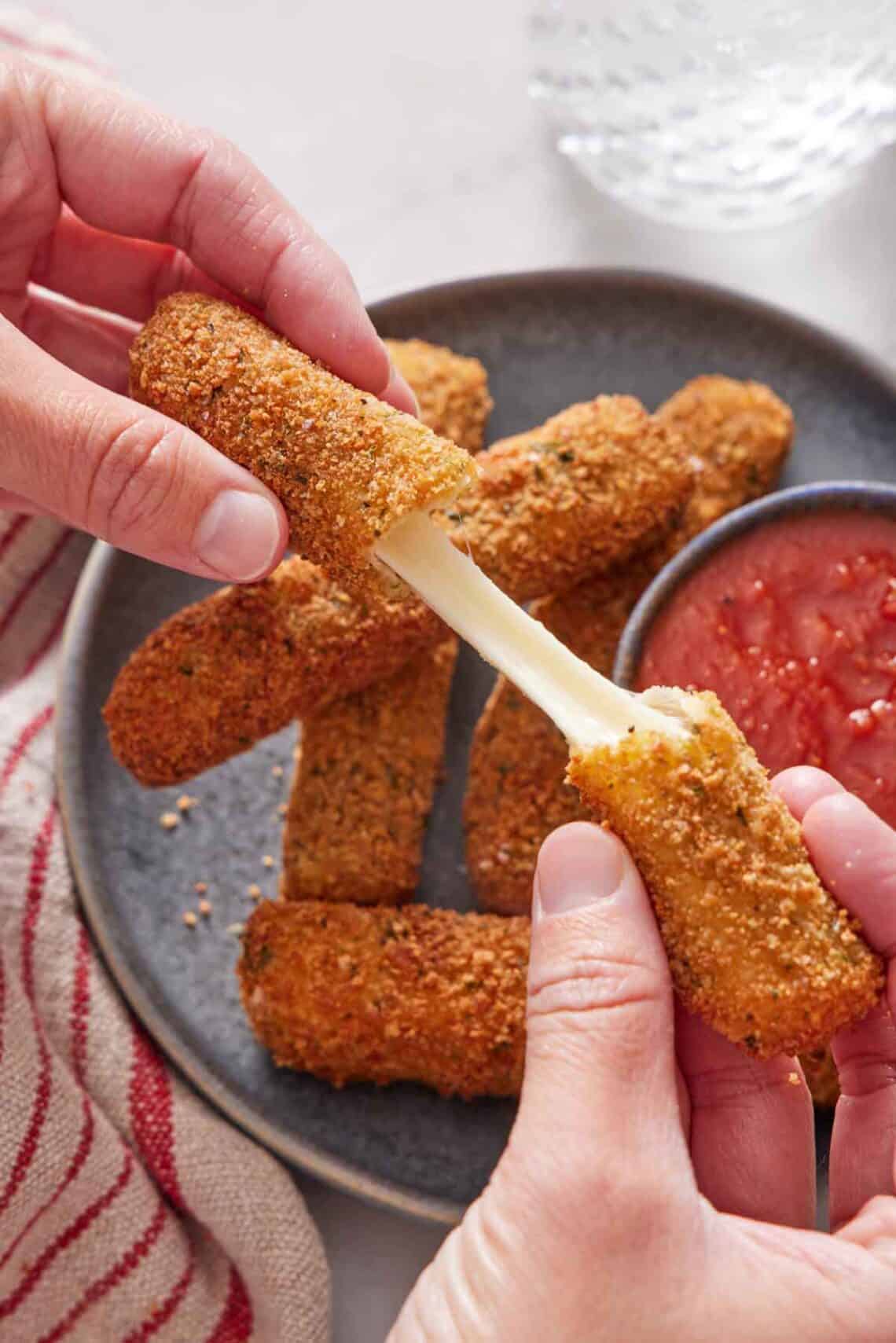 Homemade Mozzarella Sticks - Preppy Kitchen