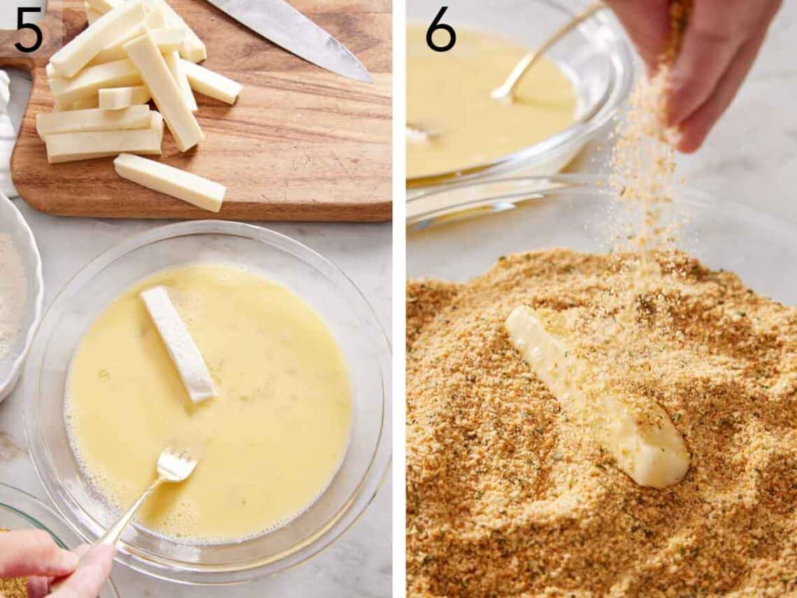 Homemade Mozzarella Sticks - Preppy Kitchen