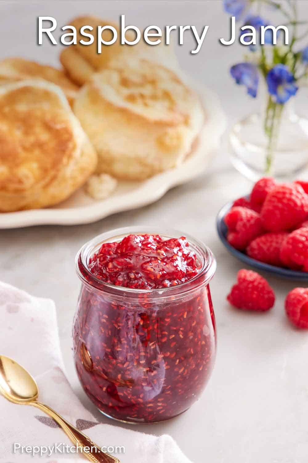 Easy Raspberry Jam Recipe - Preppy Kitchen