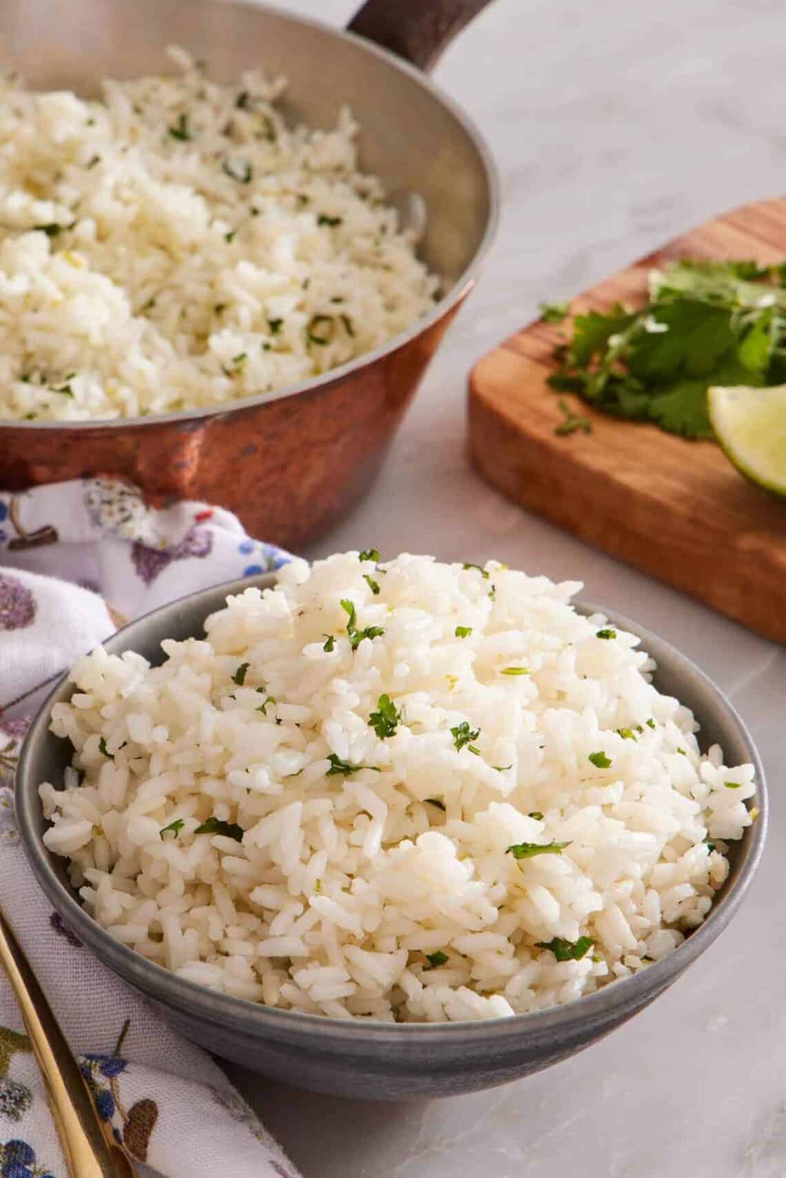 Cilantro Lime Rice Recipe - Preppy Kitchen